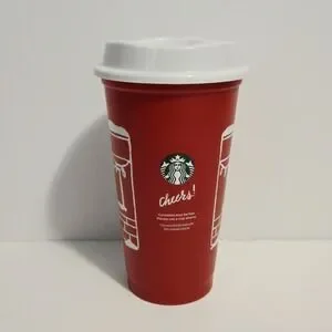 Starbucks | Dining | New Starbucks Reusable Red Cup 225 Holiday ...